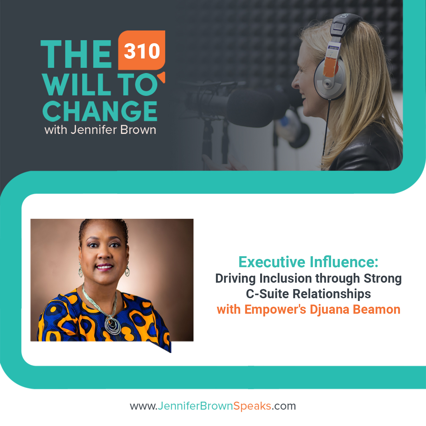 Episode 310 w/ Djuana Beamon - Jennifer Brown Speaks